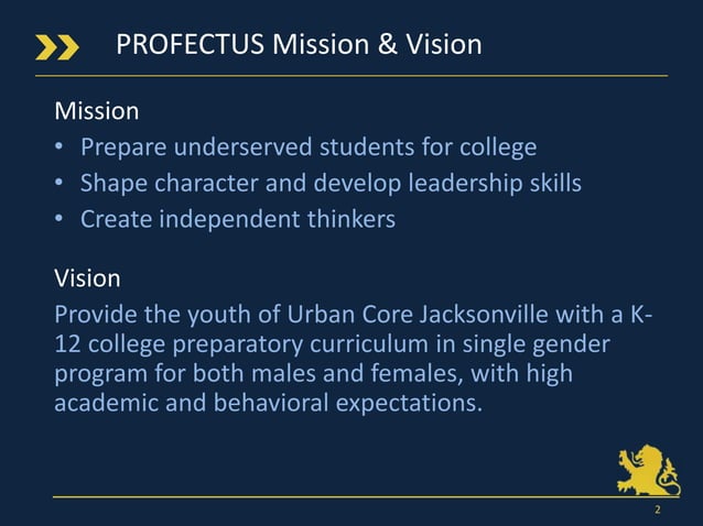 PROFECTUS Ed spark presentation | PPT