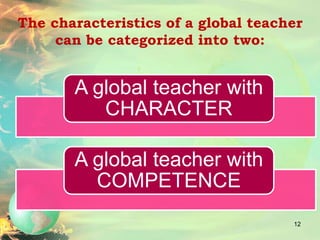 special Topics: on becoming a global teacher | PPTX