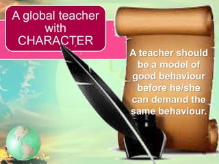 special Topics: on becoming a global teacher | PPTX