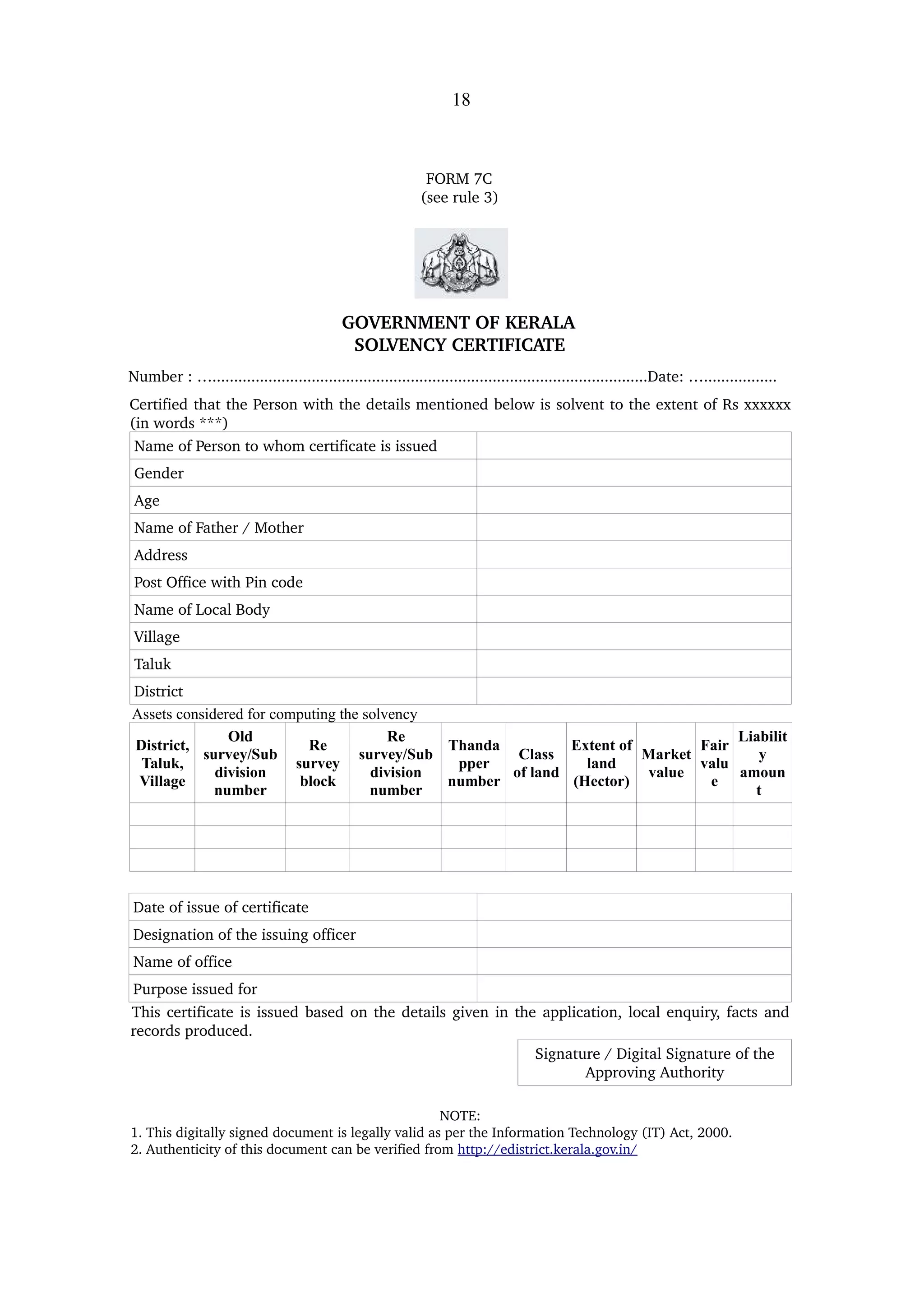 Kerala Information Technology rules 2010 James Joseph Adhikarathil | PDF