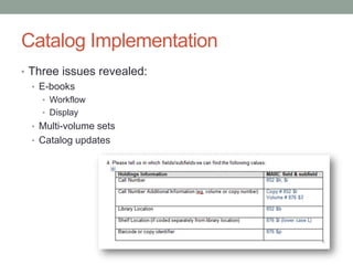 EDS selection & implementation @ CCC | PPT