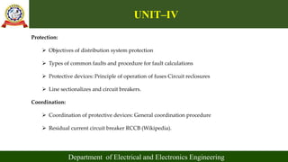 Electrical Distribution Systems: Syllabus | PPTX