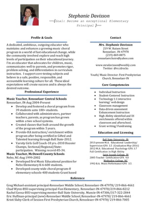 Davisson-Resume | PDF