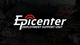 Epicenter Deployment Support Unit (EDSU) Capability Package | PDF