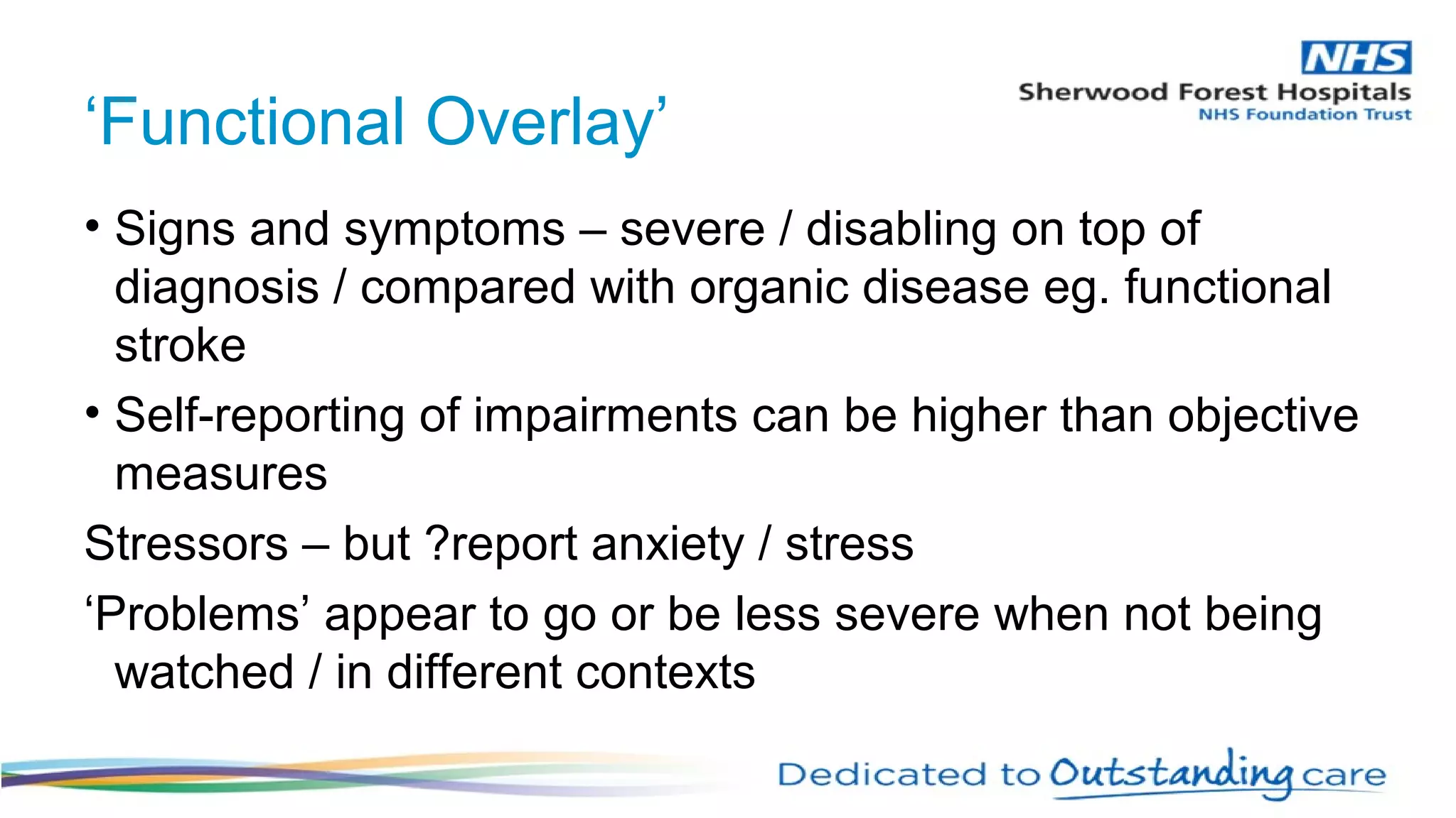 Ed Sum - Management of functional overlay | PPT