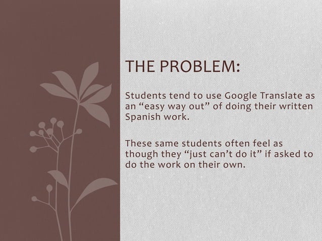 Google Translate in the Classroom | PPT
