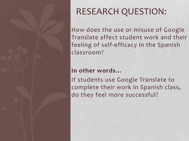 Google Translate in the Classroom | PPT