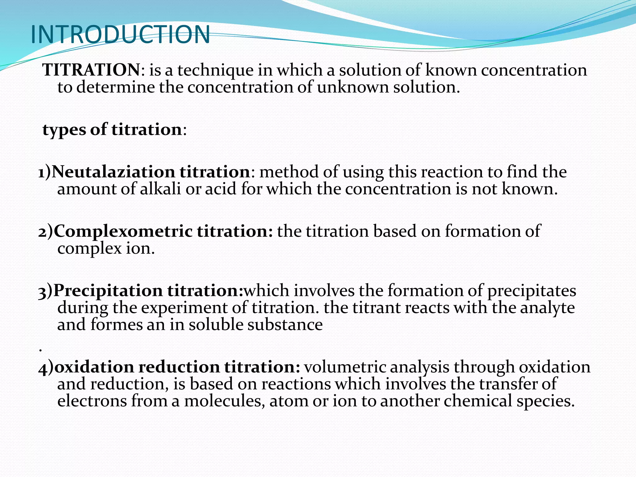 Applications of Edta Titration - Kshetra K L | PPTX