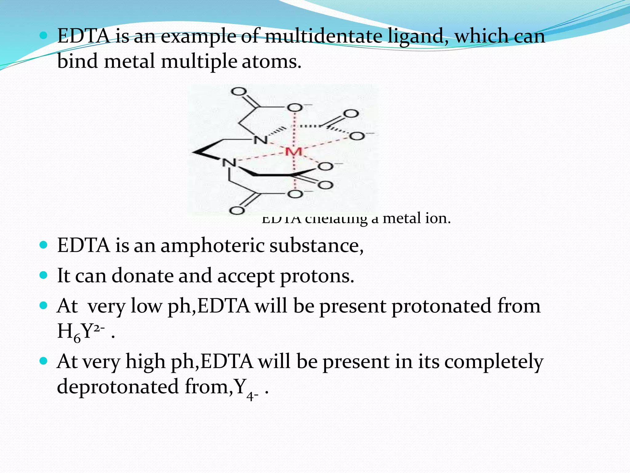 Applications of Edta Titration - Kshetra K L | PPTX