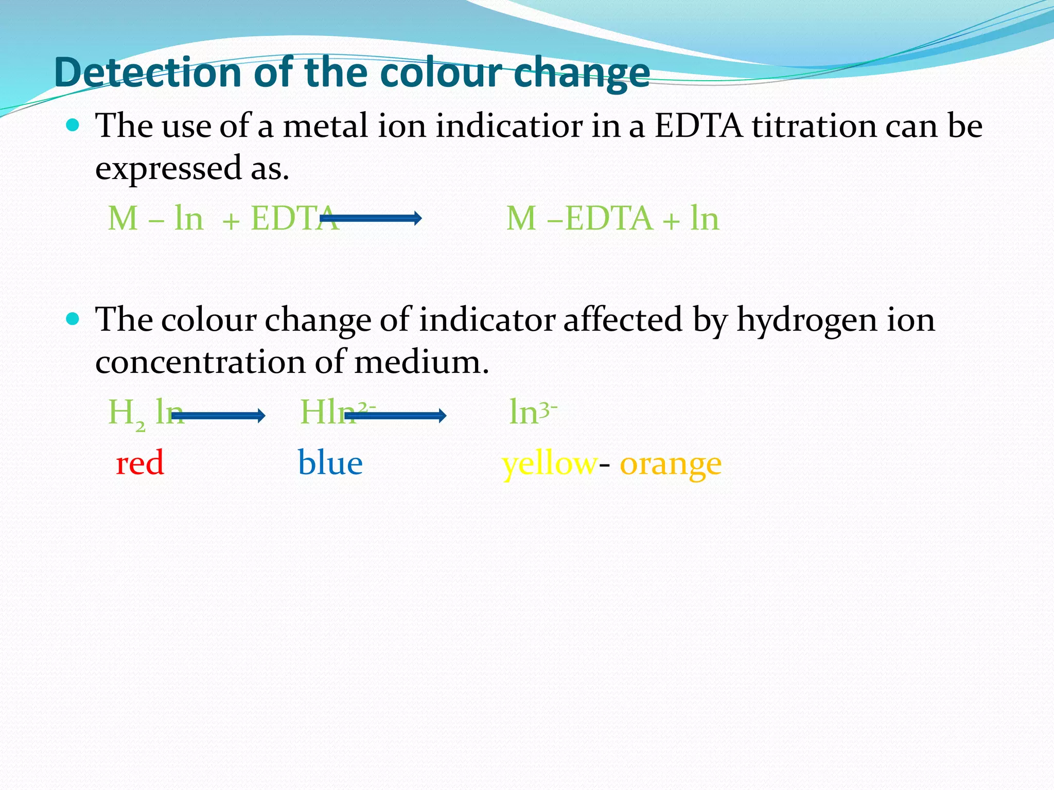 Applications of Edta Titration - Kshetra K L | PPTX