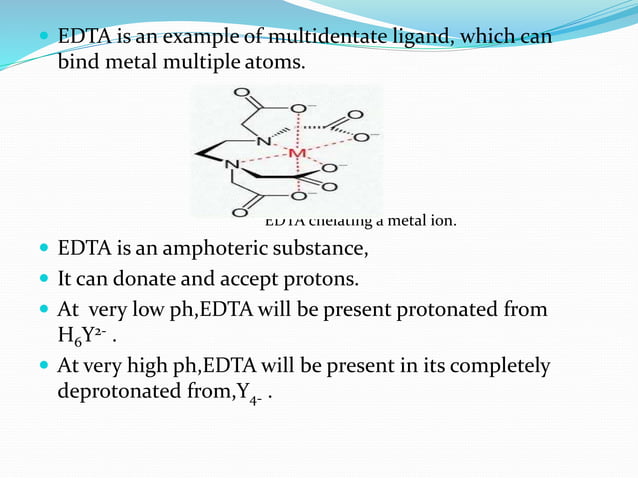 Applications of Edta Titration - Kshetra K L | PPTX