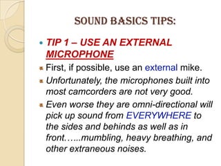 Edtc 5340 sound basics | PPT