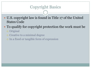 Edtc6340 jessica burnias_copyright | PPT
