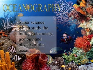 Geological Oceanographer