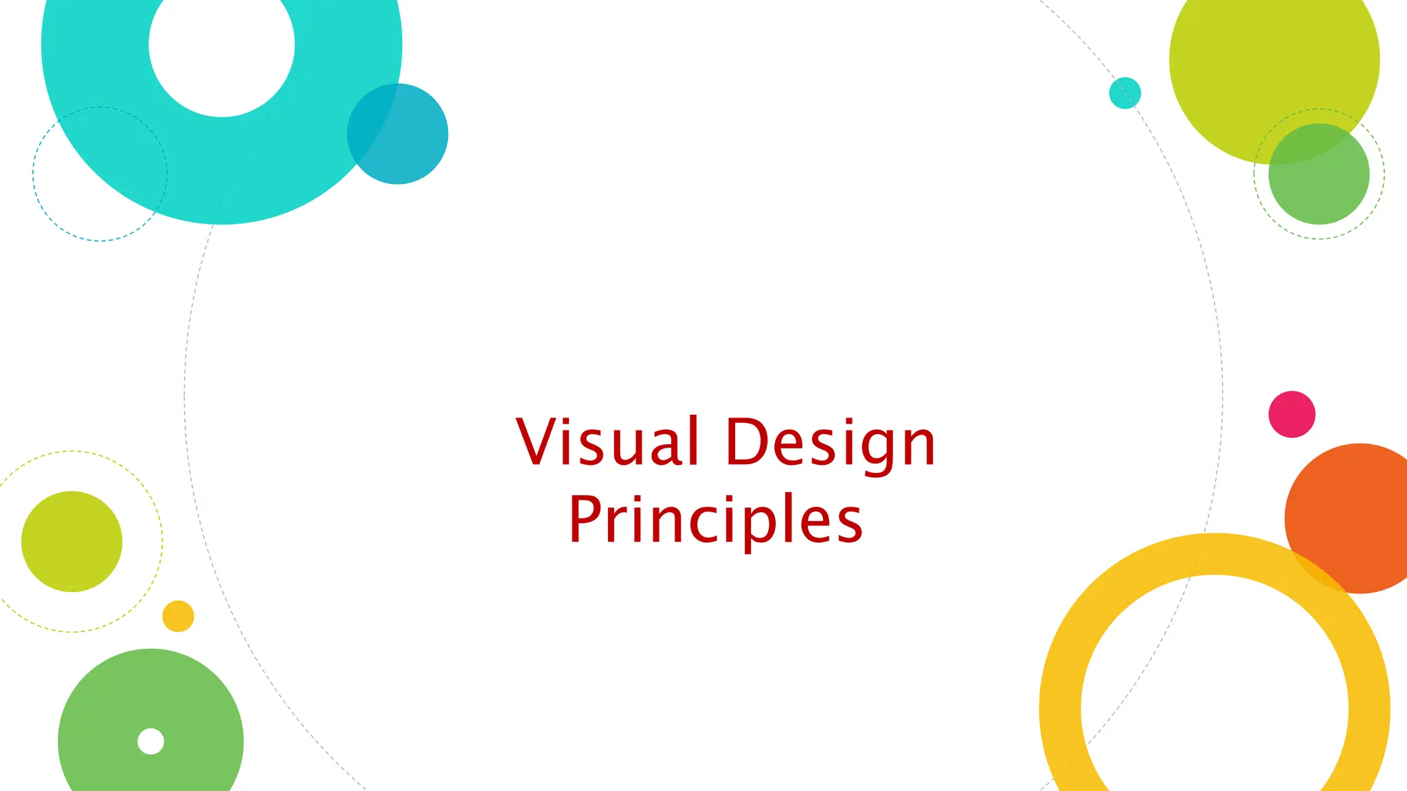 Visual Design Principles Spring 2024 semester | PPT