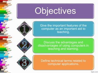 Edtech Computers as Aid to Teachers | PPTX
