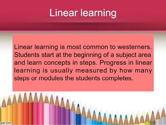 Linear learning