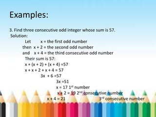 Word Problems | PPTX