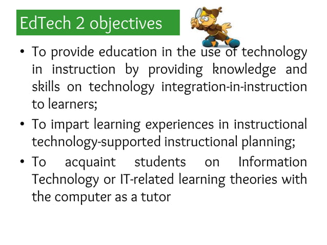 Edtech 1 review and edtech 2 overview | PPTX