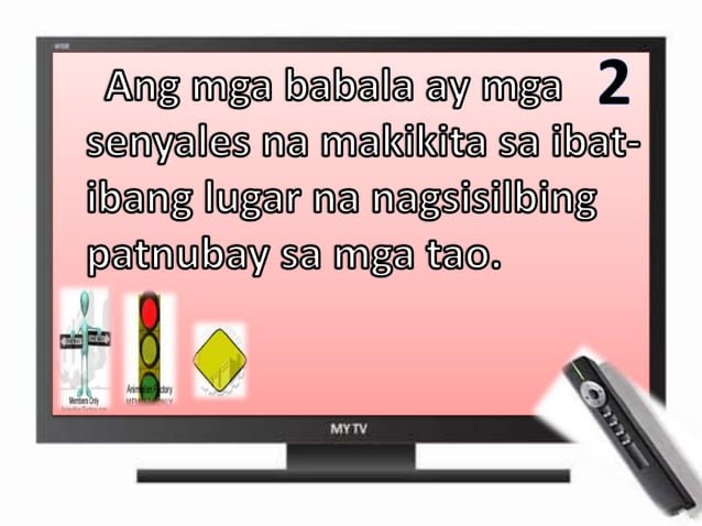 Mga Babala. Edtech 2 | PPTX