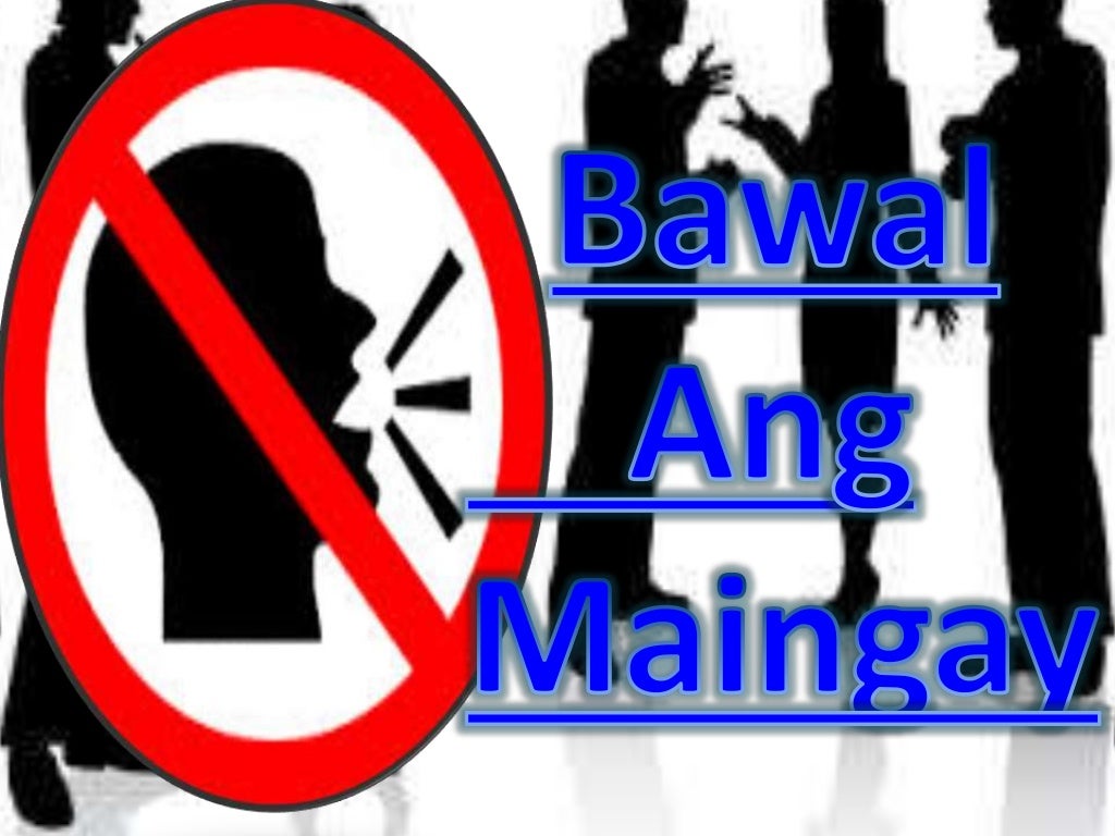 Mga Babala. Edtech 2