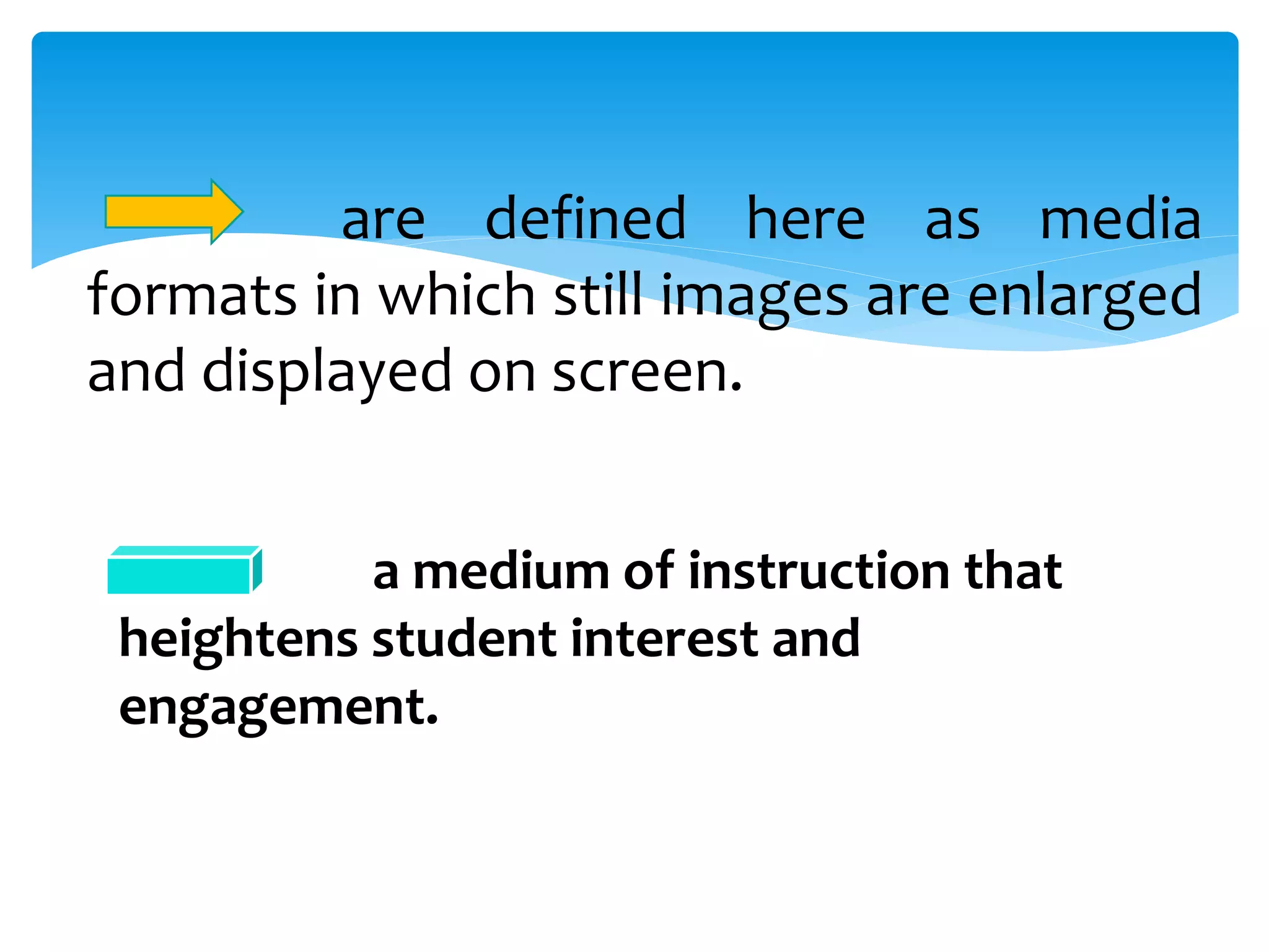 Non-projected visuals | PPTX