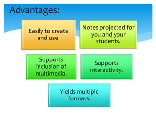 Non-projected visuals | PPT