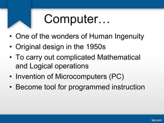 Educational Technology 2 Lesson 10: The Computer as a Tutor | PPTX