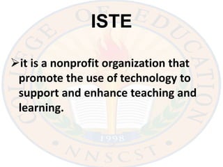 International Society for Technology in Education (ISTE) | PPTX