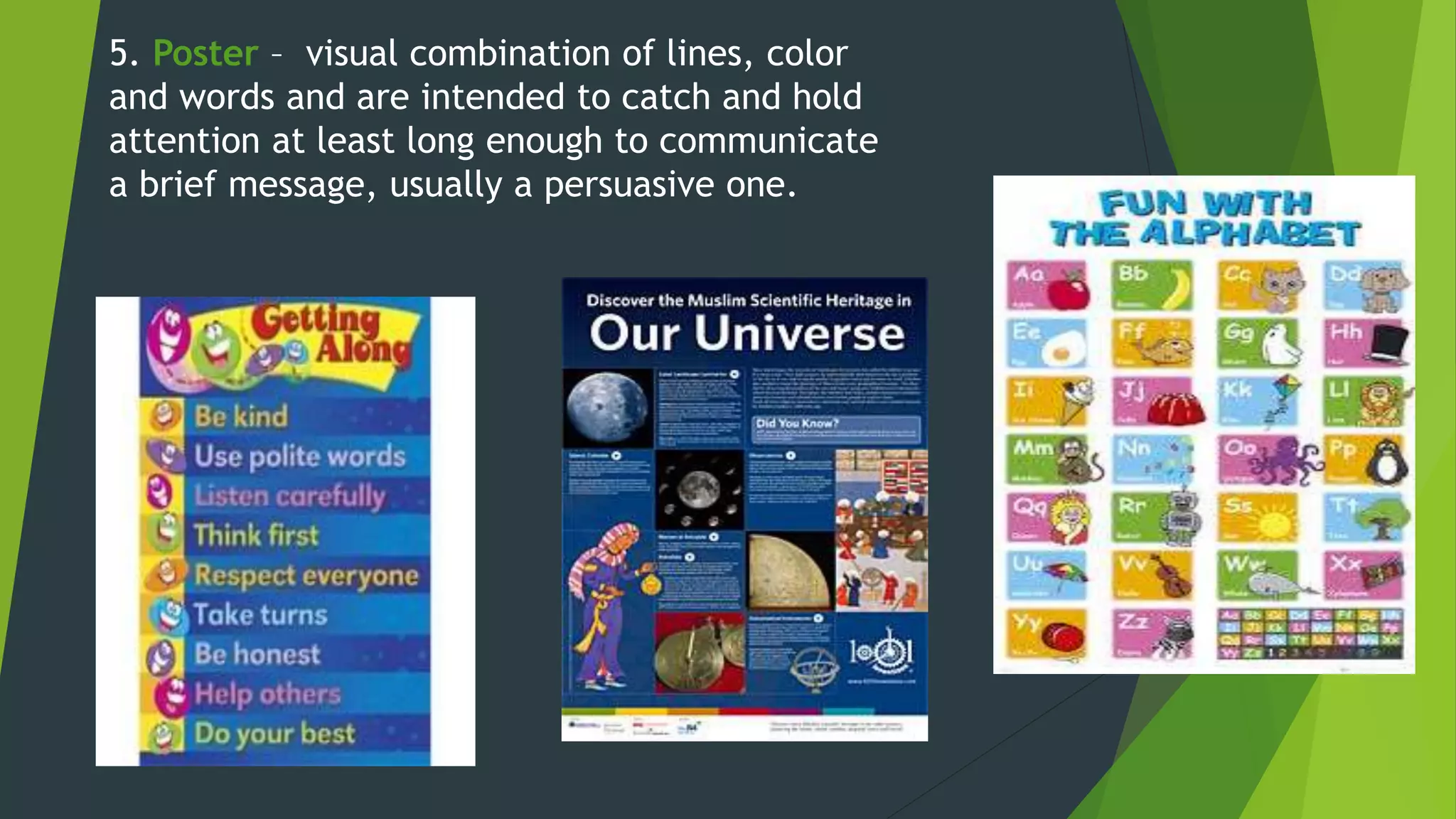 Educational Technology Graphic/Audio Visual Materials | PPTX