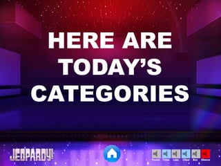 Blank Jeopardy Template - Educational Technology | PPTX | Computing | Technology & Computing