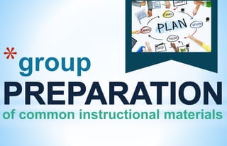 Types of Instructional Materials | PPTX