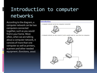 Edtech451 what is a computer network | PPTX