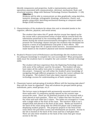 Unit of Instruction | DOC