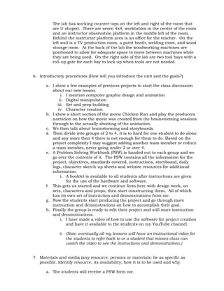 Unit of Instruction | DOC