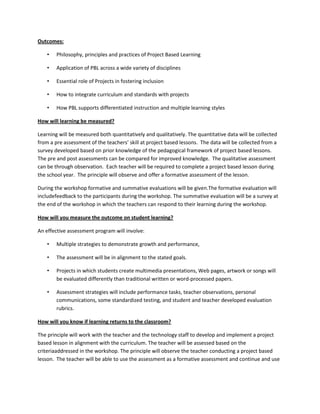 Edtech554final paper | DOCX | Educational Assessment | Education