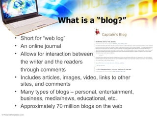 Blogging in the K-12 Classroom | PPT