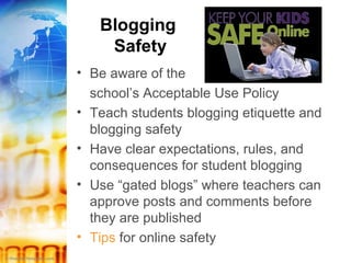 Blogging in the K-12 Classroom | PPT