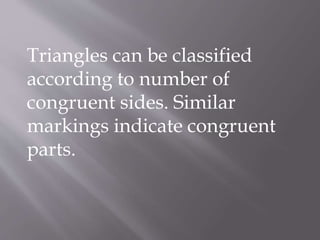 classification of triangles | PPTX