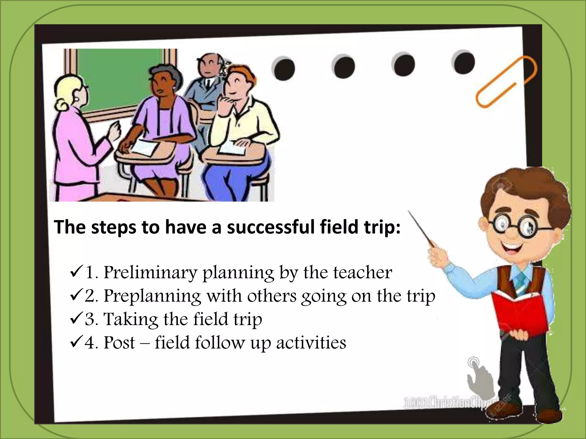 lesson 11: Making the Most of Community Resources and Field Trips | PPTX