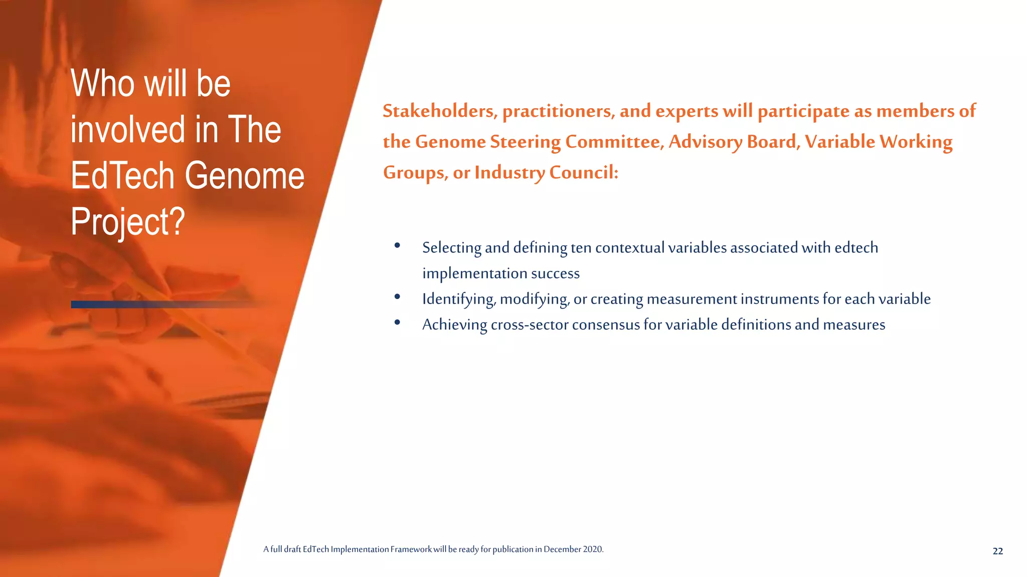 The EdTech Genome Project - The Jefferson Education Exchange | PPTX