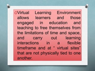 Synchronous and Asynchronous Learning | PPTX