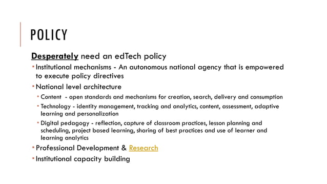 Ed tech landscape in India | PDF