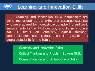 21st Century Skills- Learning and Innovation | PPTX