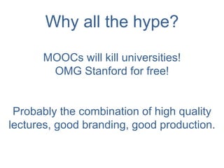 MOOCS and The Future of Elearning (part of London Technology Week, 15th ...