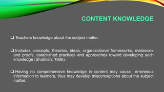 Technology pedagogical content knowledge (tpack) and technology ...