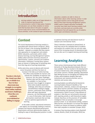 CEMCA EdTech Notes: Learning Analytics for Open and Distance Education ...