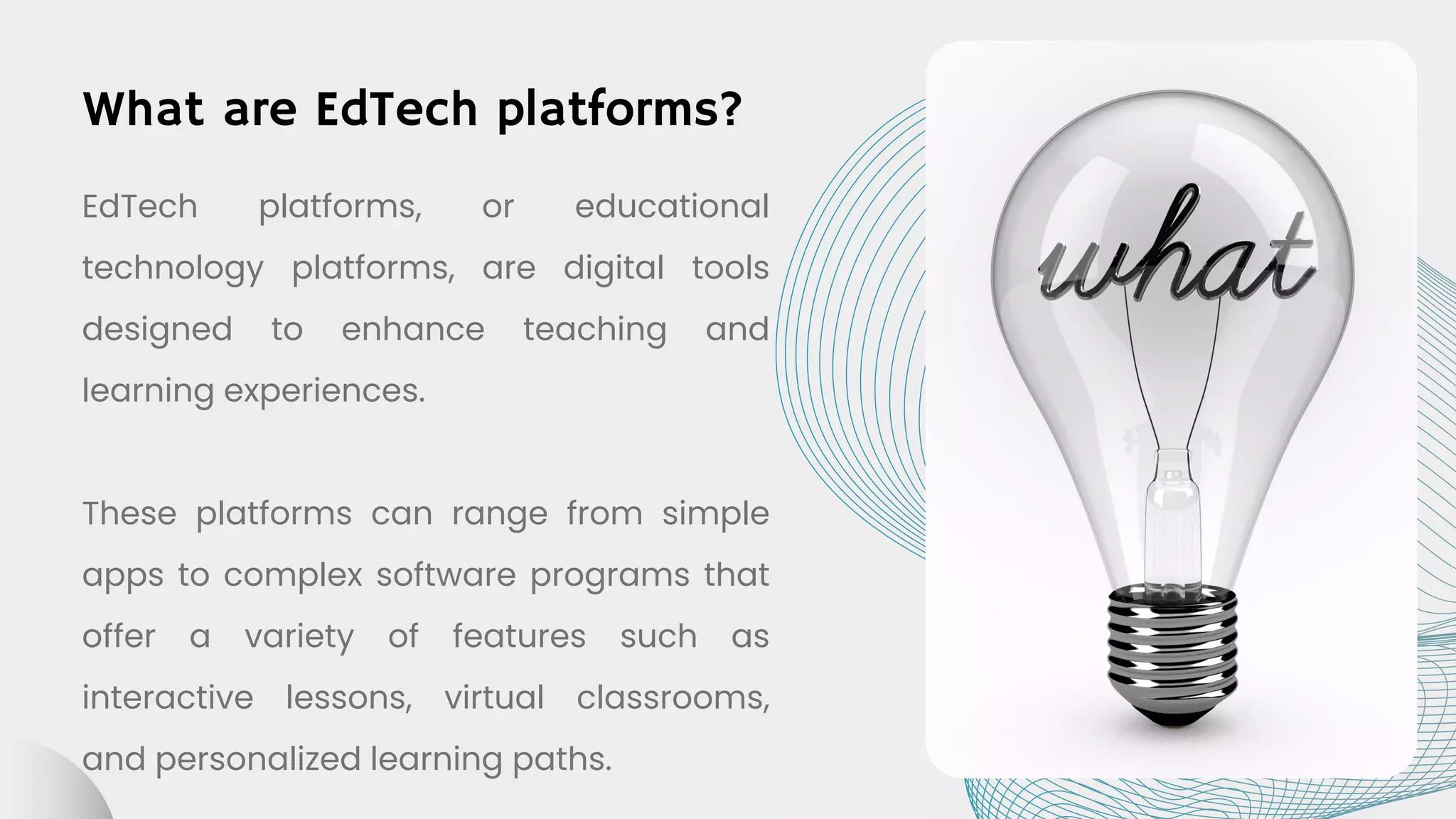 EdTech platforms Driving Innovation in Teaching and Learning | PDF ...