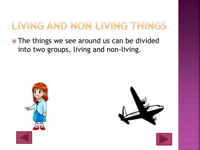 Power Point on Living and Non-Living Things in our environment | PPTX