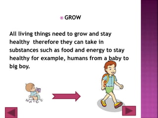 Edtech powerpoint on living and non living things | PPTX